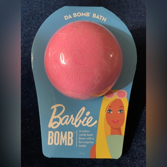 Barbie | Bath & Body | Barbie Bath Bomb Cotton Candy Barbie Bath Fizzer ...